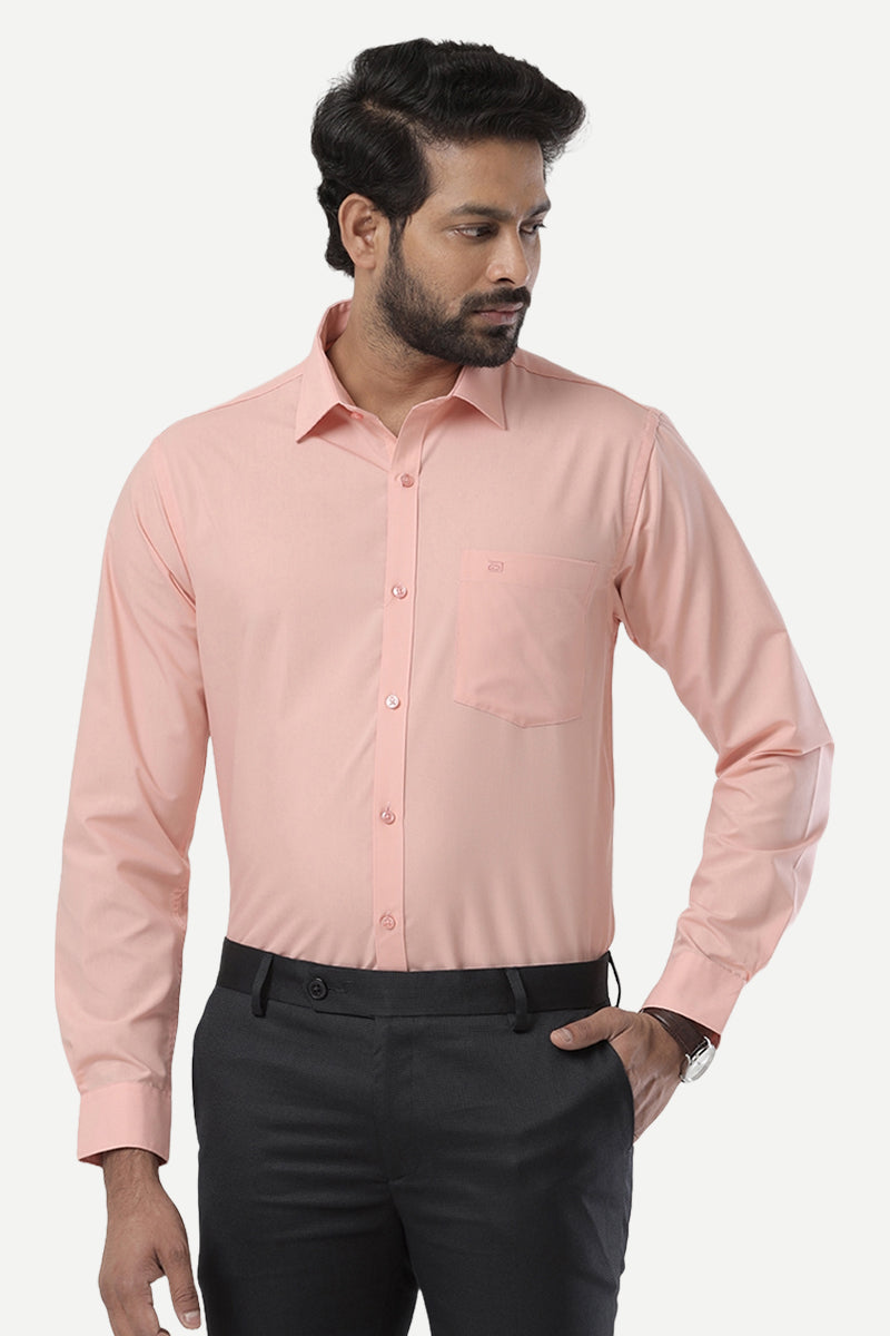 Denmark Pink Formal Shirts for Men | Ariser
