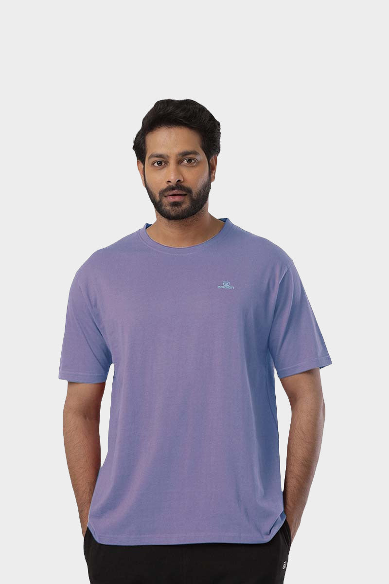 Purple Round Neck T Shirts | Crew Neck t Shirt | Mens T Shirt